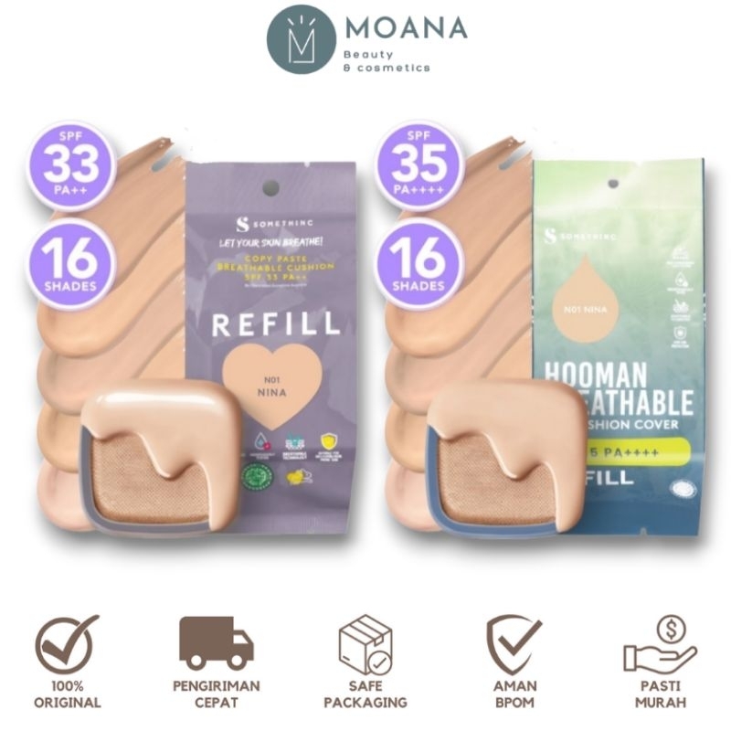 Jual Somethinc Refill Cushion [Hooman/Copy Paste] - Cushion Breathable ...