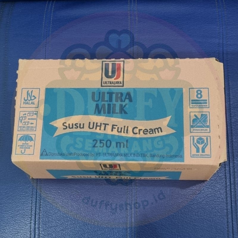 Jual SUSU UHT RASA FULL CREAM 250ML 1 KARTON (24PCS) | Shopee Indonesia