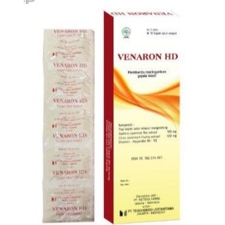Jual VENARON PER STRIP ISI 10 TABLLET VENARON HD | Shopee Indonesia