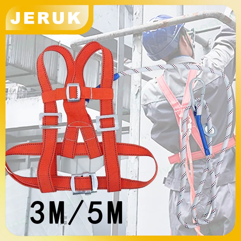Jual 3M/5M Safety Full Body Harness/Safety Belt Kerja/Safety Belt ...