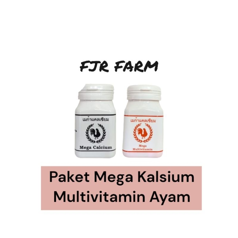 Jual PAKET MEGA CALCIUM + MEGA MULTIVITAMIN - Vitamin Sekaligus ...