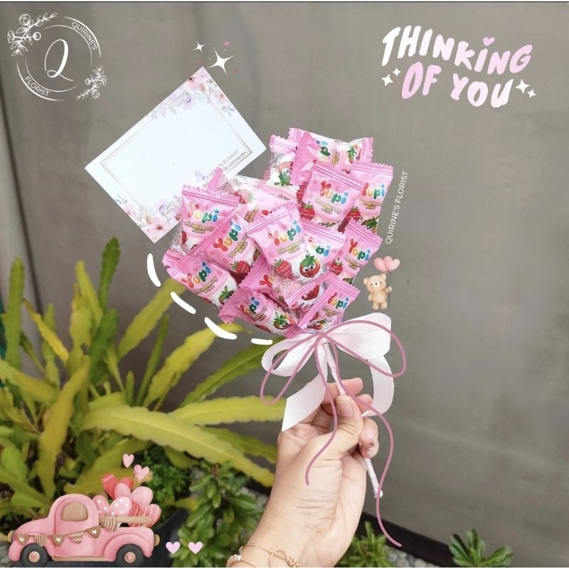 Jual [VALENTINE EDITIONS] CANDY LOVE STICK || PERMEN YUPI || QUIRINE'S ...