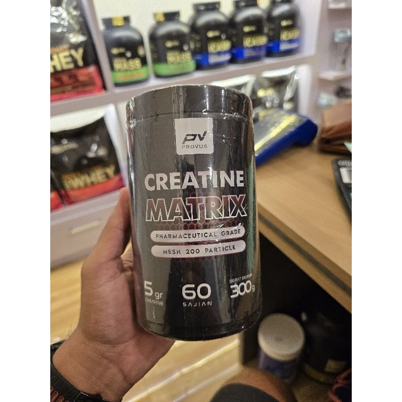 Jual provus creatine matrix monohydrate micronised ans 300 gram gr ...