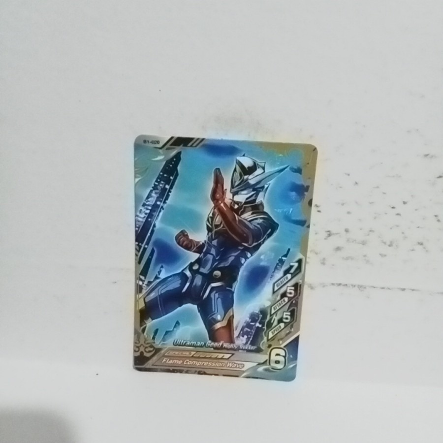 Jual Paket Kartu Ultraman Fusion Fight R/b R Ultraman Geed Mighty Trekker B1-020 | Shopee Indonesia