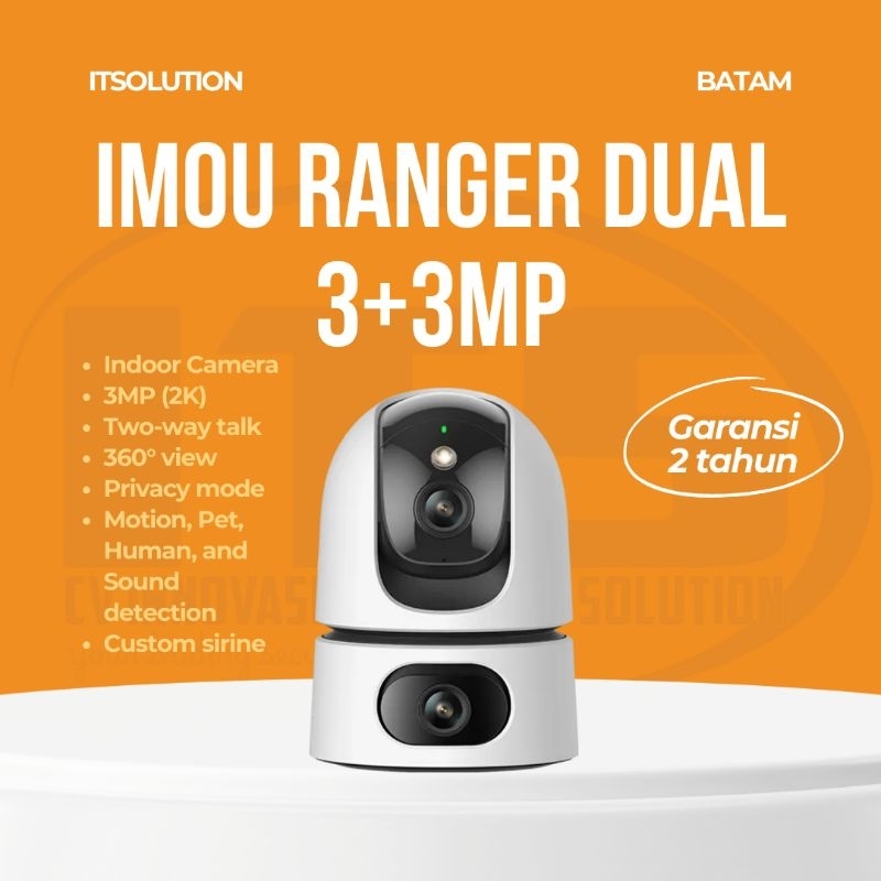 Jual IMOU Ranger Dual 6MP | Indoor Smart Security Camera | Shopee Indonesia