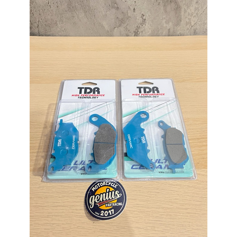 Jual Kampas Rem Set TDR ULTRA CERAMIC ( Depan & Belakang ) XMAX - R25 ...