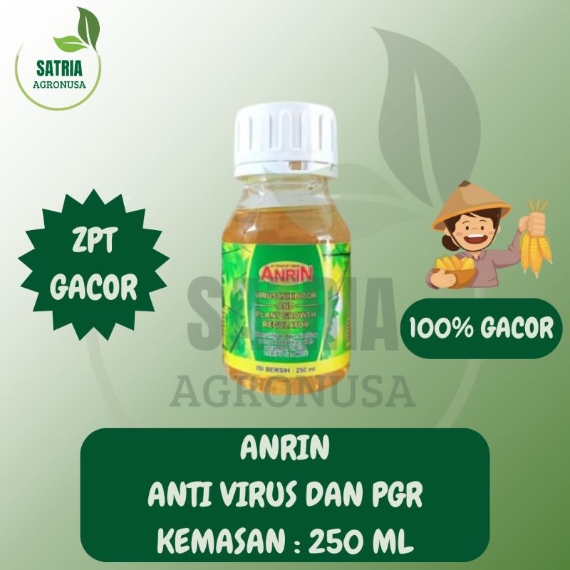 Jual ANRIN VIRUS INHIBITOR DAN PLANT GROWTH REGULATOR 250 ML ...