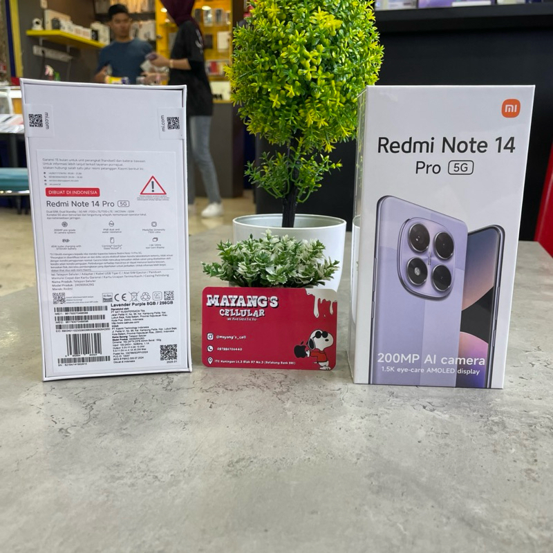 Jual Xiaomi Redmi Note 14 Pro 5G 8/256GB | 12/512GB | 200MP OIS Pro-grade AI Camera System ...