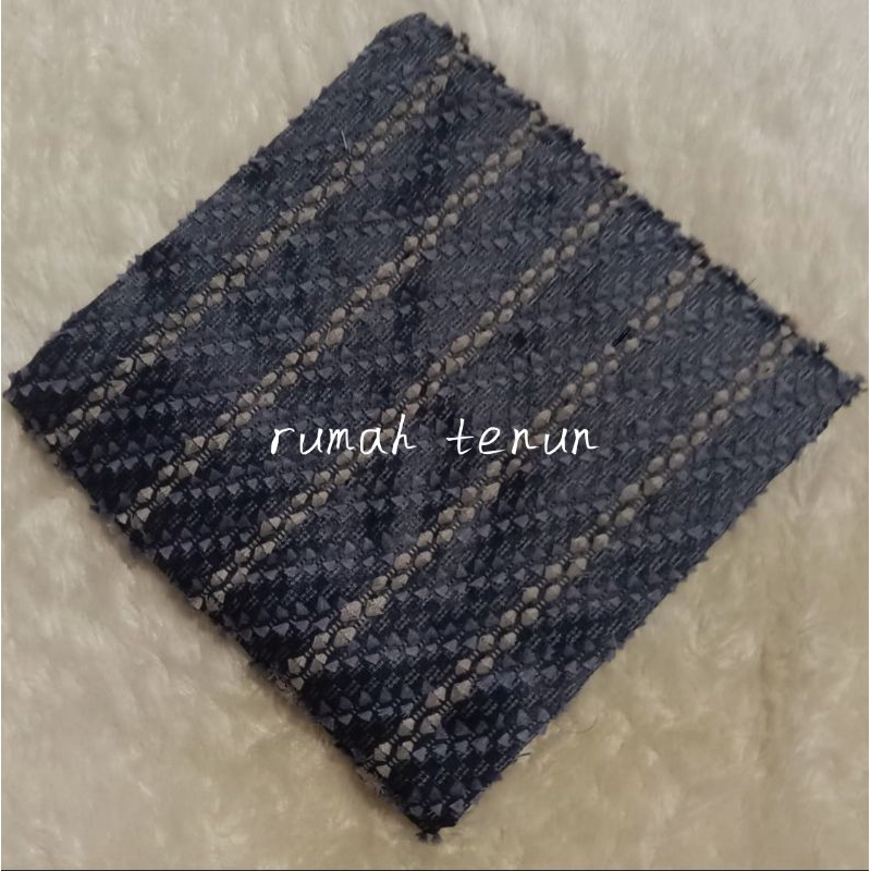 Jual kain tenun ikat bulu rumah tenun #0050 COFFEE | Shopee Indonesia