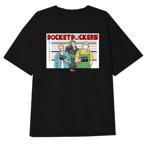 Jual Hmm x Rocket Rockers Official merchandise/ Roro Days / Band T ...