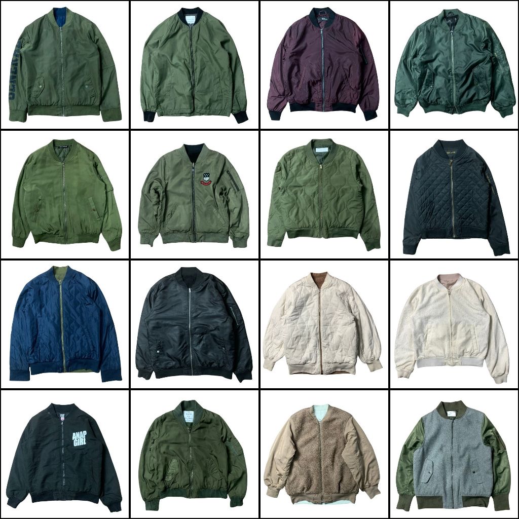 Jual (COD) FLIGHT BOMBER & VINTAGE JACKET | Shopee Indonesia