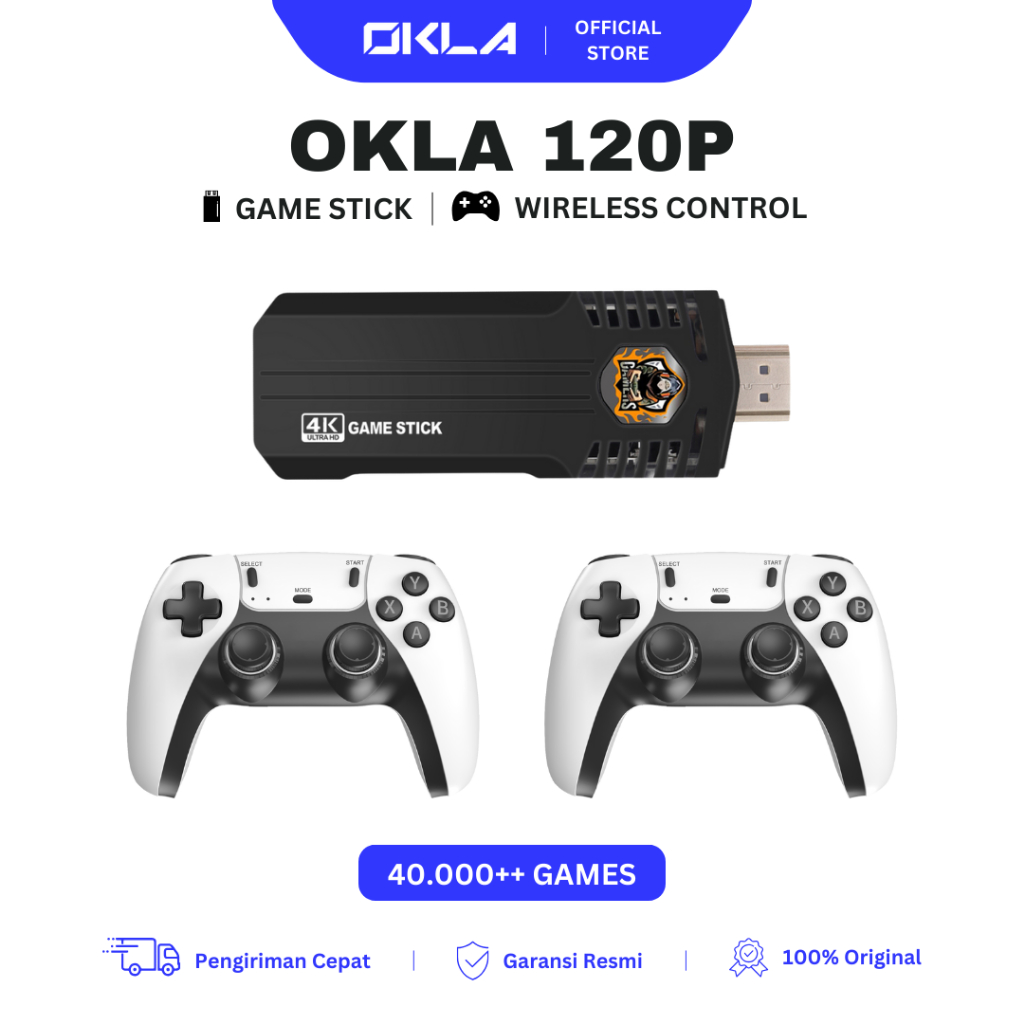 Jual OKLA Stick Console Games 120P | Shopee Indonesia