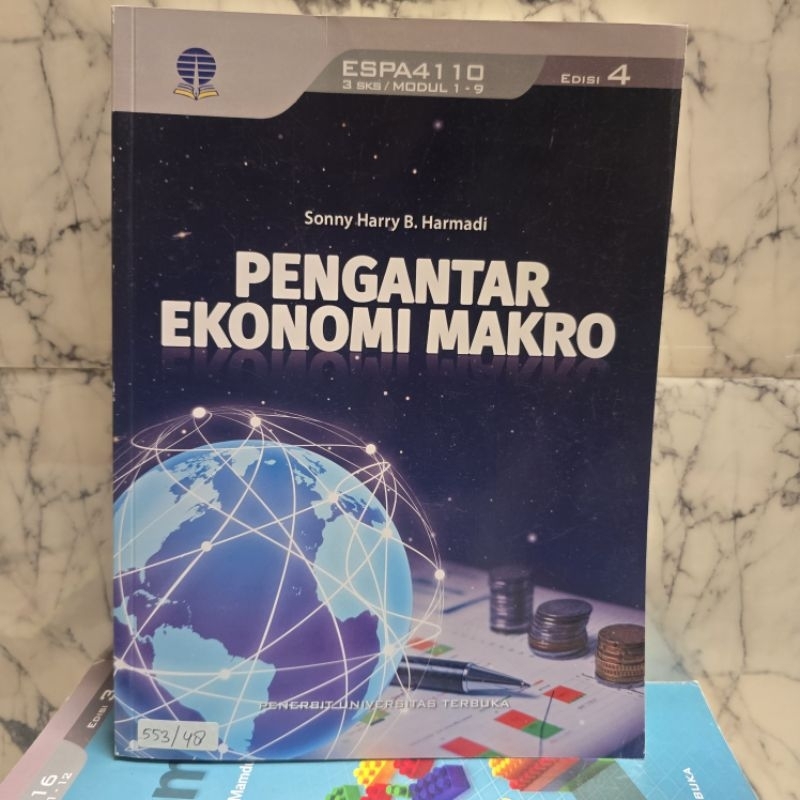 Jual UNIVERSITAS TERBUKA - PENGANTAR EKONOMI MAKRO EDISI 4 | Shopee Indonesia