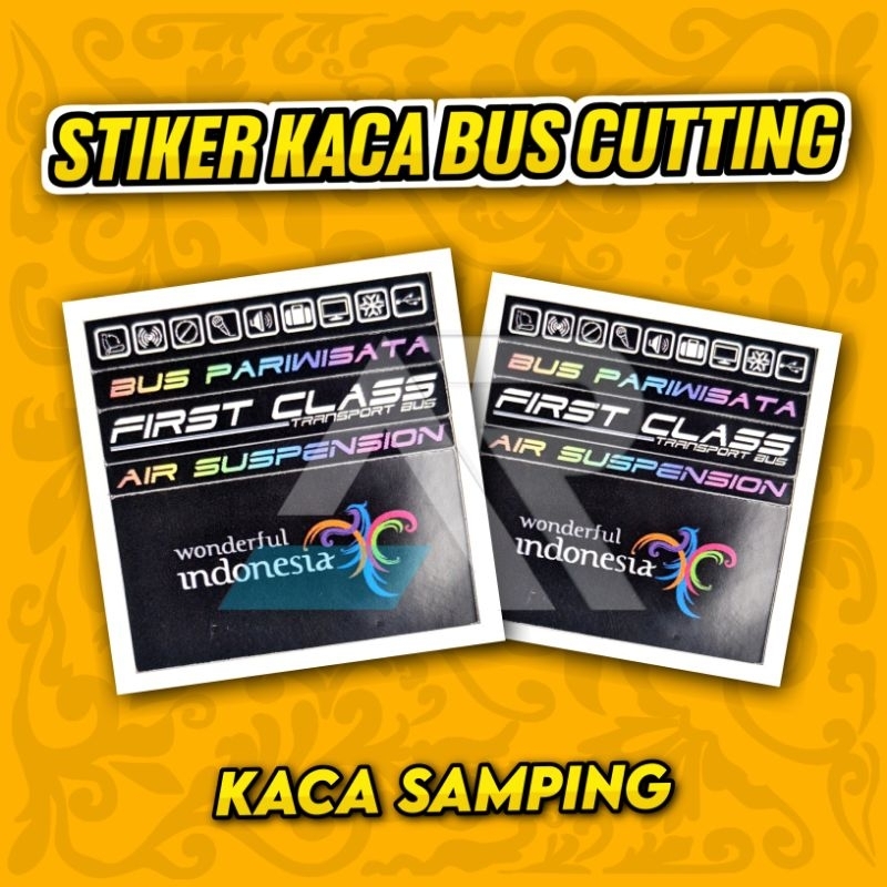 Jual STIKER KACA BUS PLASTIK CUTTING | Shopee Indonesia