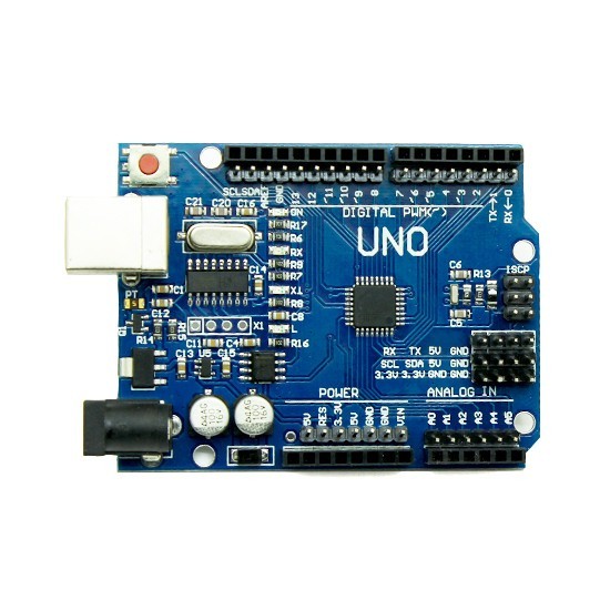 Jual Arduino UNO R3 ATMEGA328P SMD CH340 Board + USB Cable | Shopee ...
