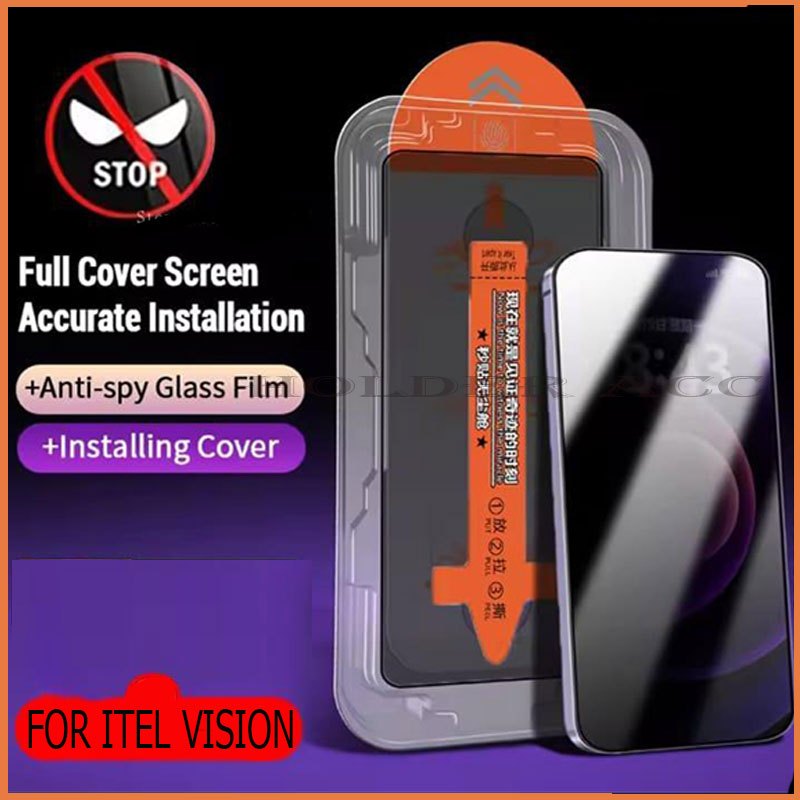 Jual HA New TG Anti Dust Superfit Tempered Glass Anti Spy For Itel Vision A70 A60 A60S 1PRO R4S ...