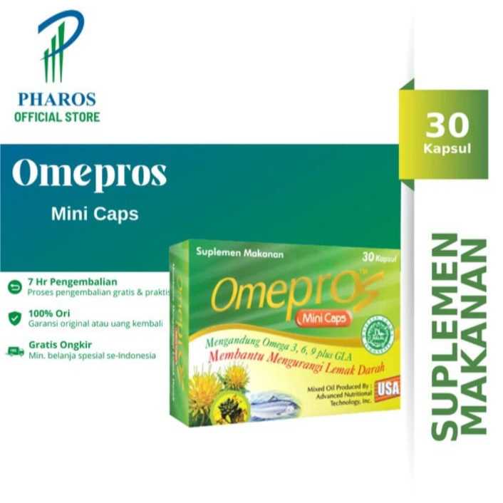 Jual Omepros Mini Caps Box 30 Kapsul | Shopee Indonesia