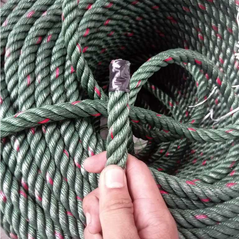 Jual 1 Roll Tali Tambang 16mm -+220Meter Tambang Plastik PE Rope ...