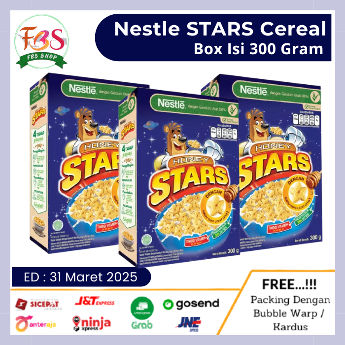 Jual Nestle HONEY STARS Sarapan Sereal Madu 300gr | Shopee Indonesia