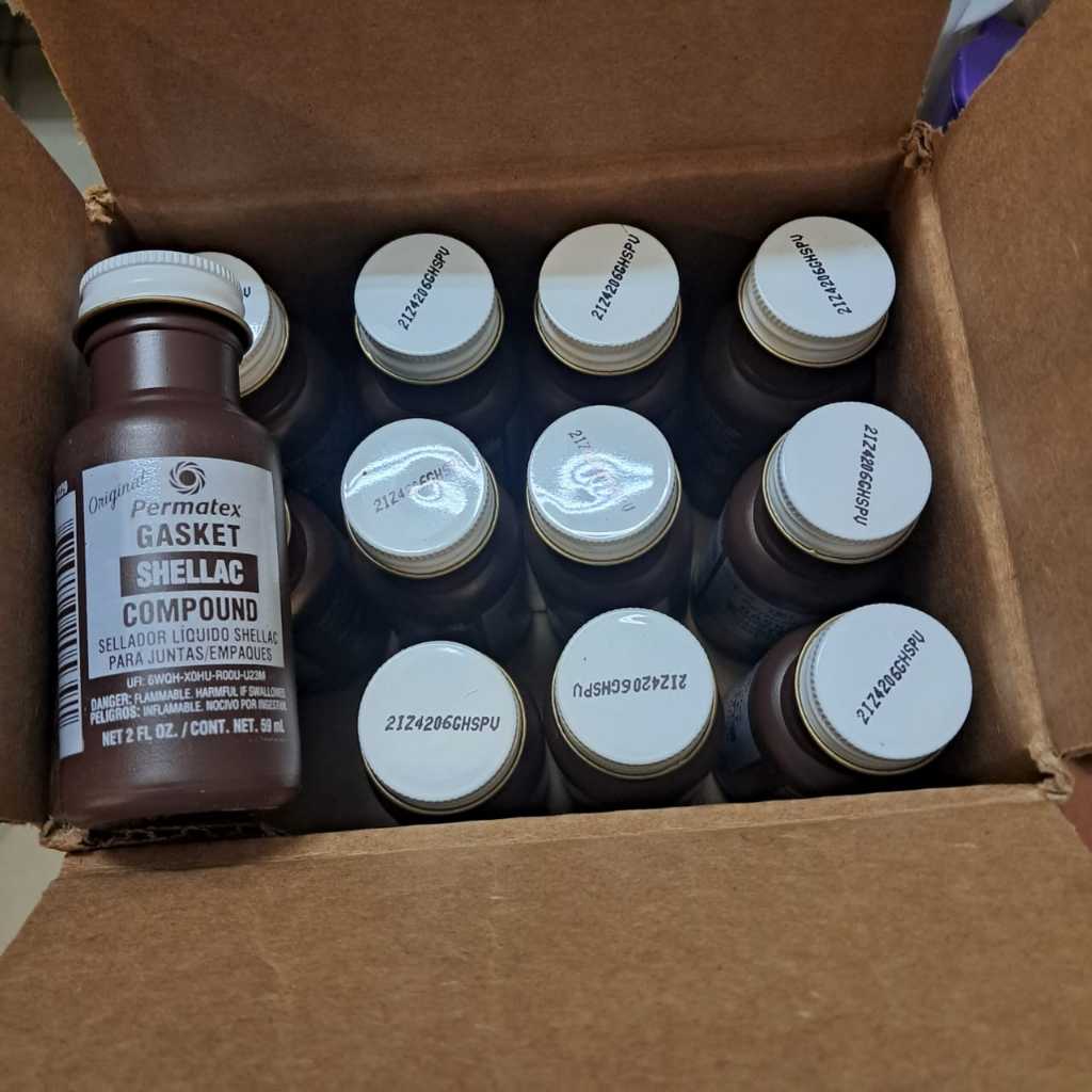 Jual Permatex Indian Head Gasket Shellac Compound / Lem Gasket Indian ...