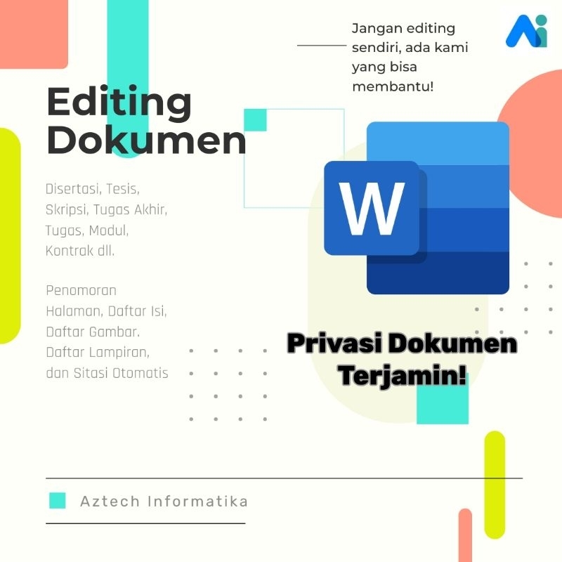 Jual Jasa Edit Dokumen Word | Shopee Indonesia