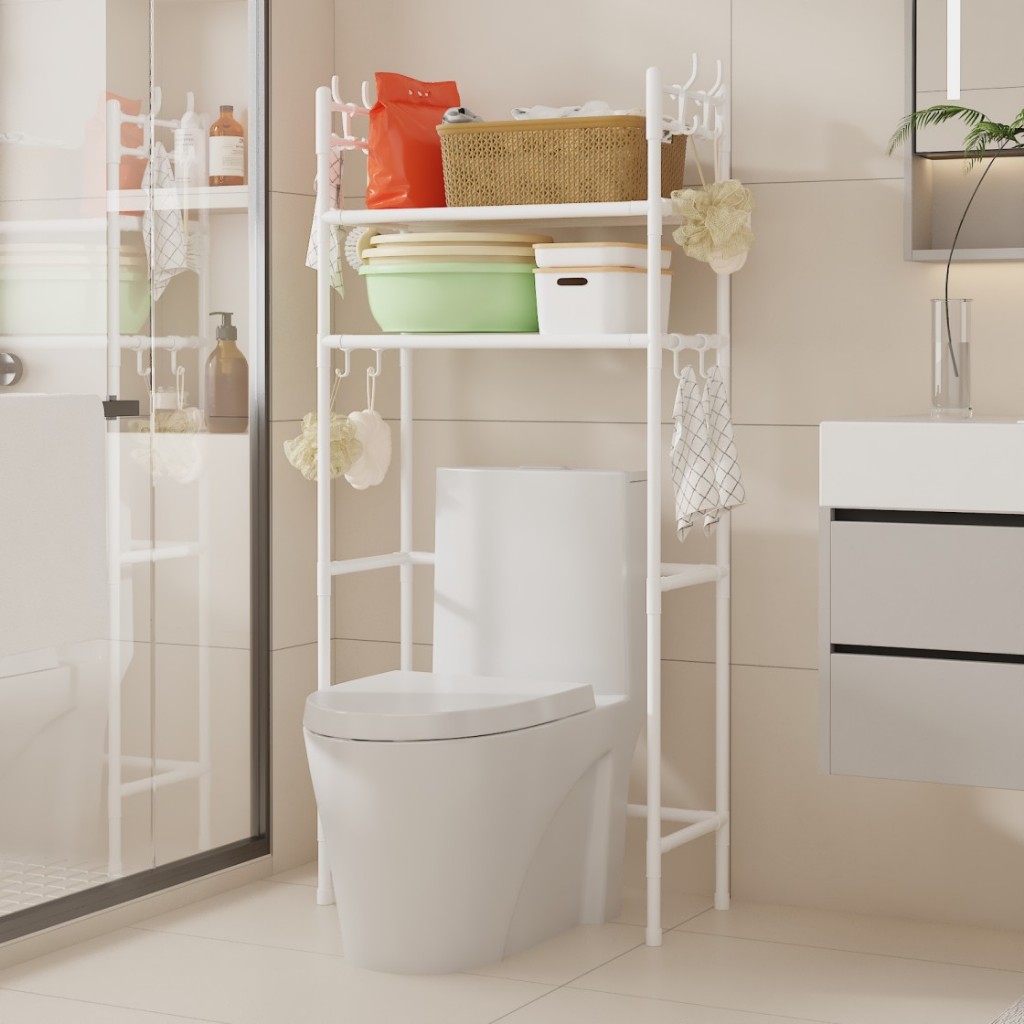 Jual Rak Toilet Organizer WC Kamar Mandi / Rak Serbaguna Kamar Mandi ...