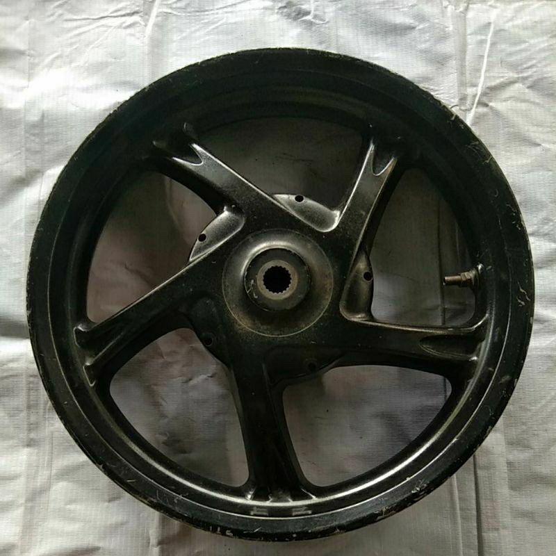 Jual pelek belakang yamaha mio z soul GT 125 tapak lebar pnp mio m3 ...