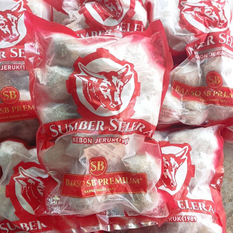 Jual BAKSO Kebon Jeruk SB PREMIUM SUMBER SELERA 325 gr (isi 25 butir ...