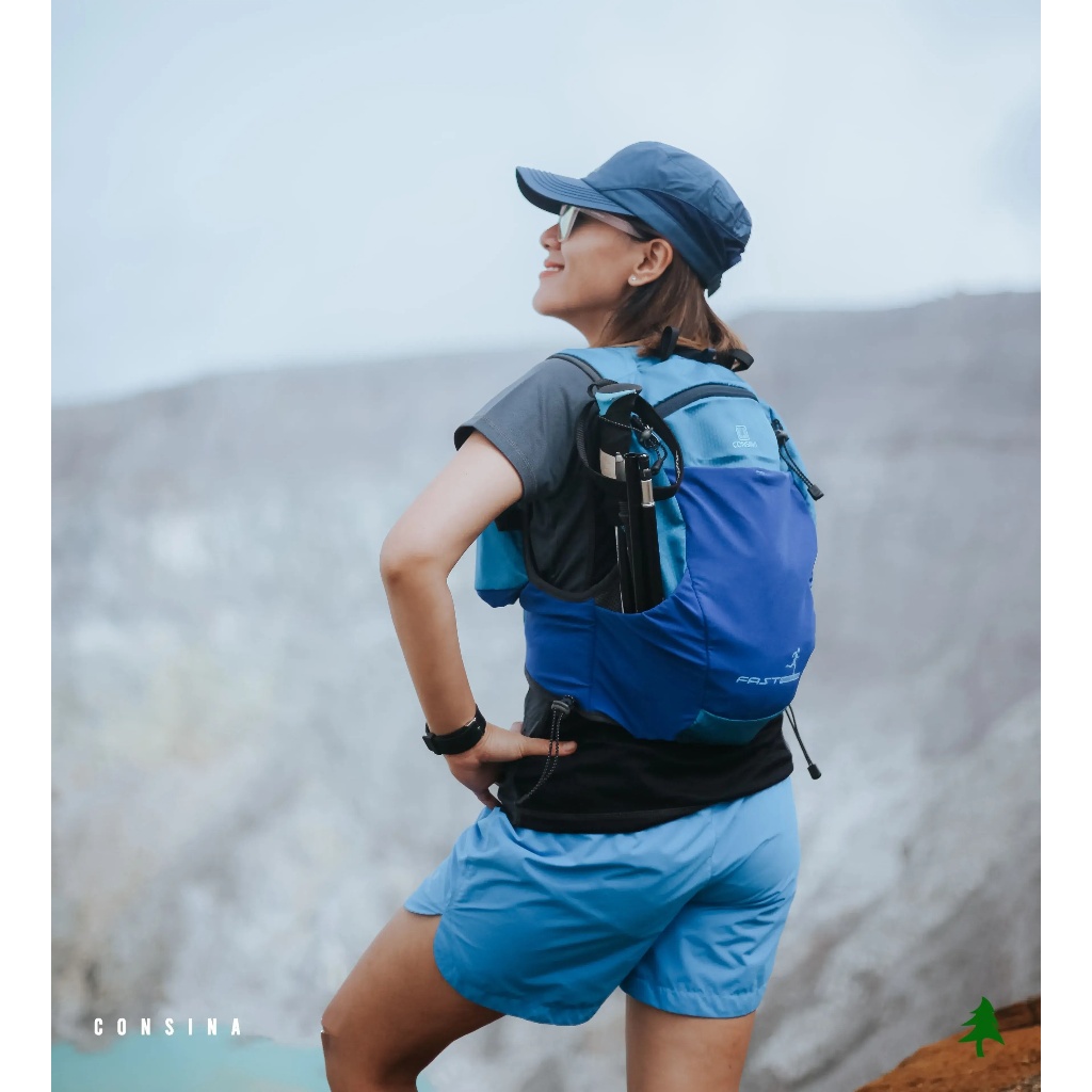 Jual Vest Running Jaket Consina Fast Run Hydropack Rompi Lari Traveller ...
