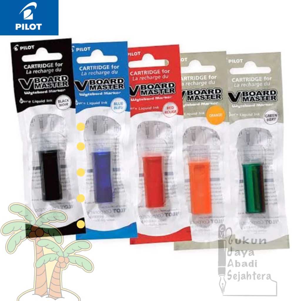 Jual ISI SPIDOL WHITEBOARD MASTER PILOT (WBS-VBM) | Shopee Indonesia