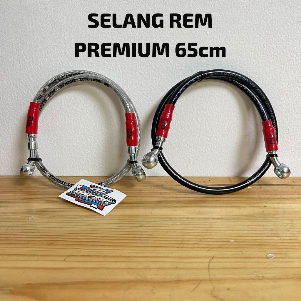 Jual Selang rem belakang model serat 65cm / selang rem belakang SERAT ...
