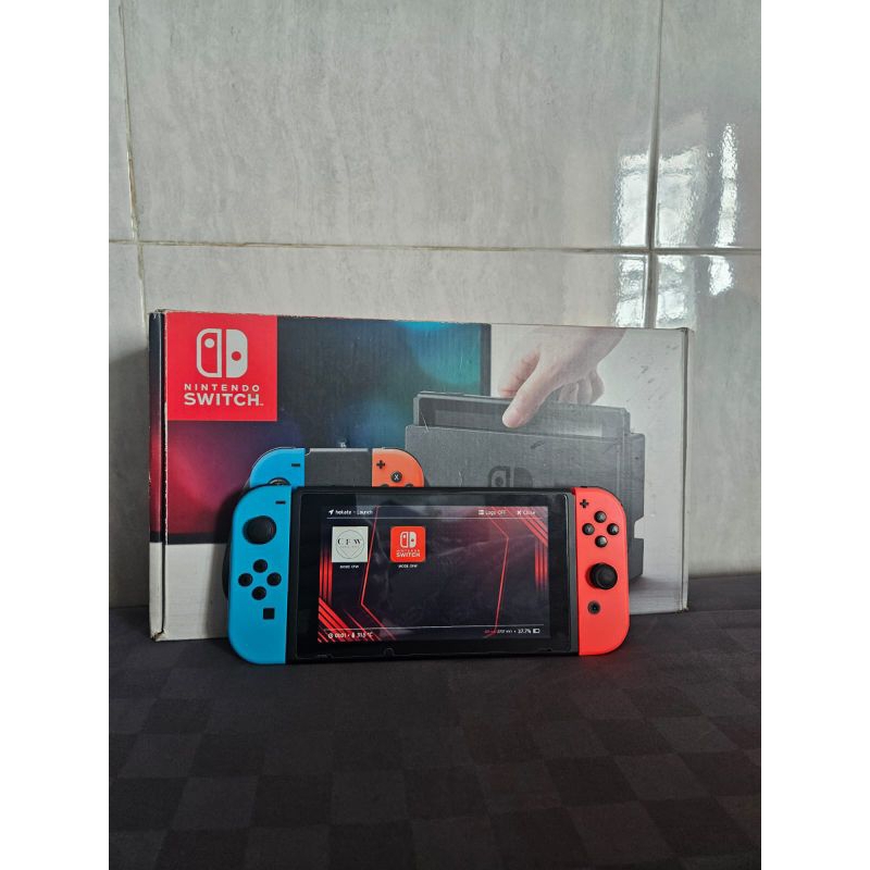 Jual NINTENDO SWITCH V1 CFW DUAL BOOT 128GB | Shopee Indonesia