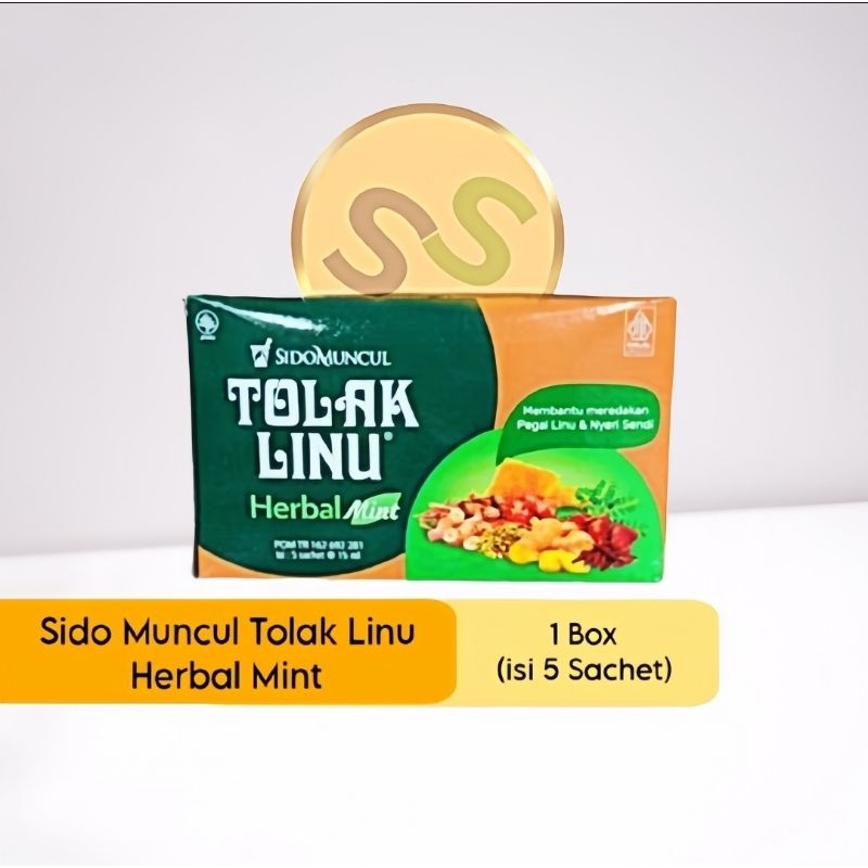 Jual SIDO MUNCUL TOLAK LINU HERBAL MINT 1 BOX ISI 5 SACHET | Shopee ...