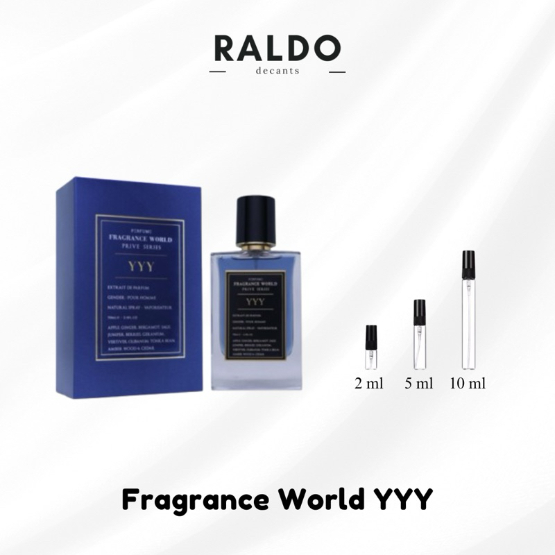 Jual Decant Fragrance World YYY Extrait de Parfum | Shopee Indonesia