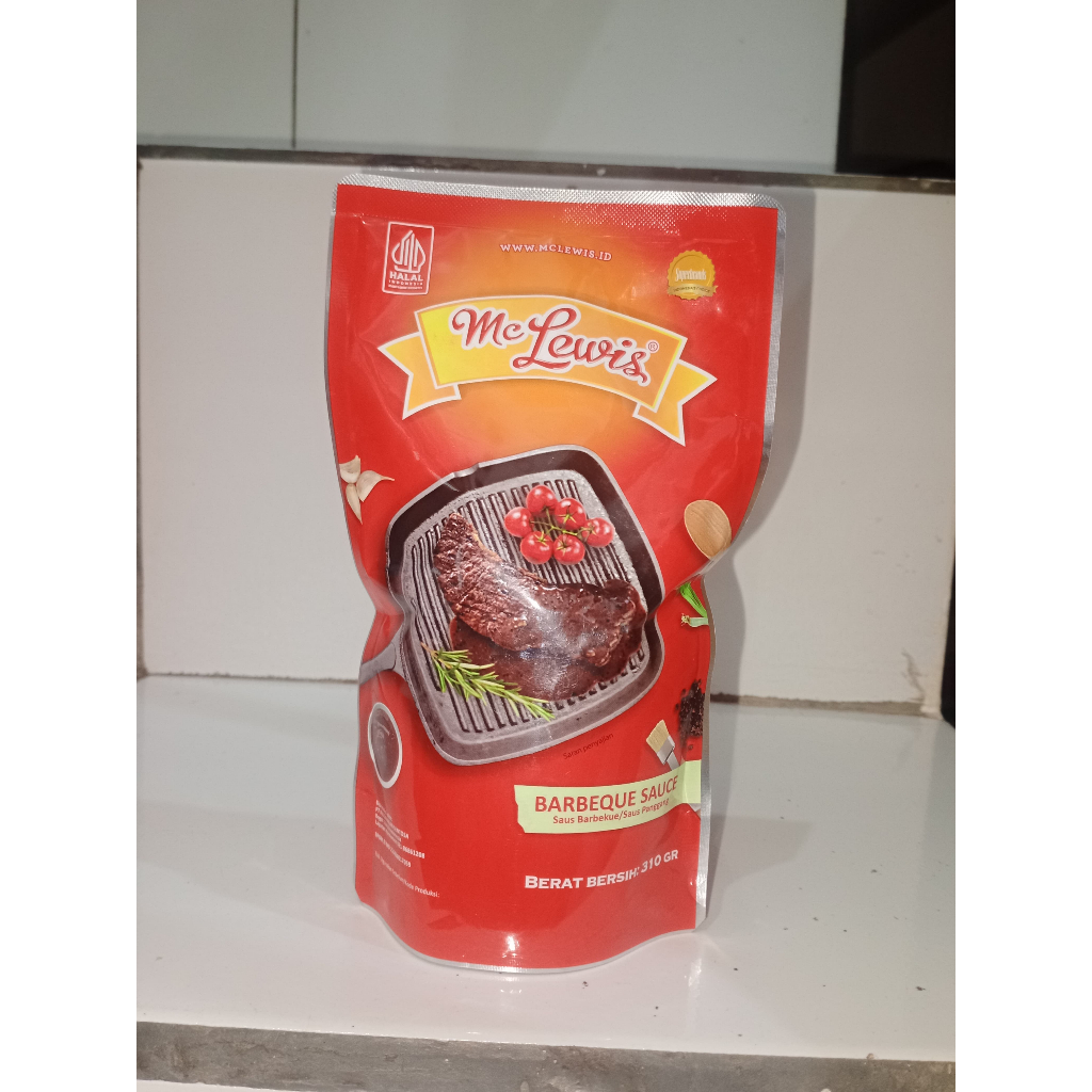 Jual MC LEWIS Saos Barbeque 310gr | Shopee Indonesia