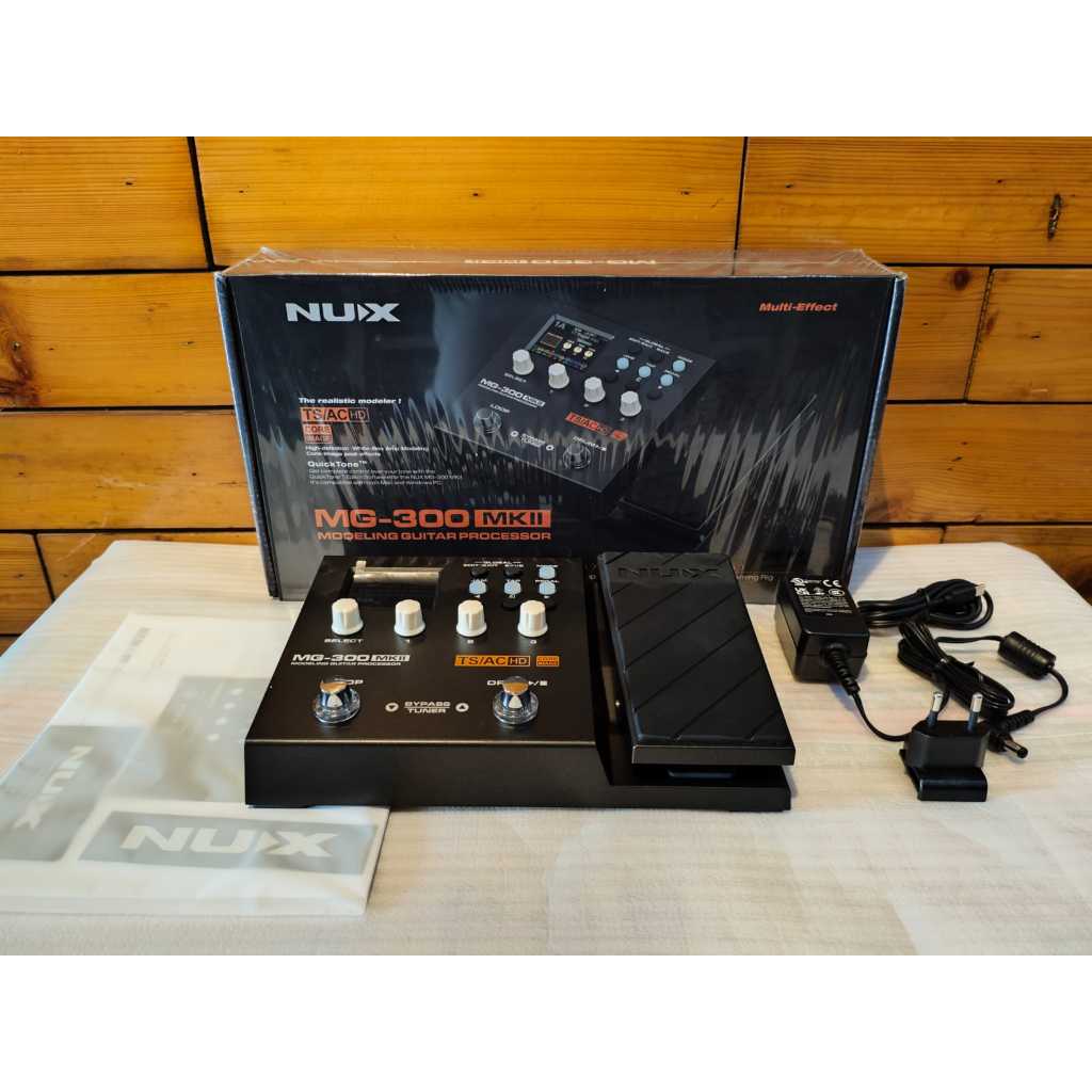 Jual NUX MG300 MK II | Guitar Modelling Processor Multi Effects Guitar ...