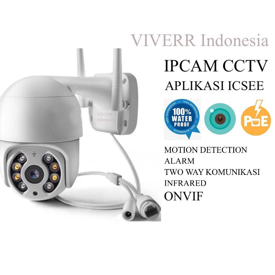 Jual Kamera Ipcam cctv APP ICSEE 8MP oudoor/Indoor cctv mini sambung ...