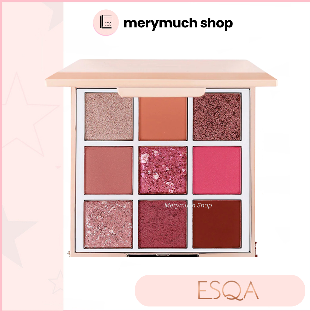 Jual ESQA Goddess Eyeshadow Palette - PINK | Shopee Indonesia
