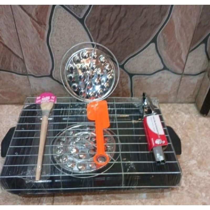 Jual bakaran sosi/bakaran ikan/cocok buat bakar apa aja/full set ...