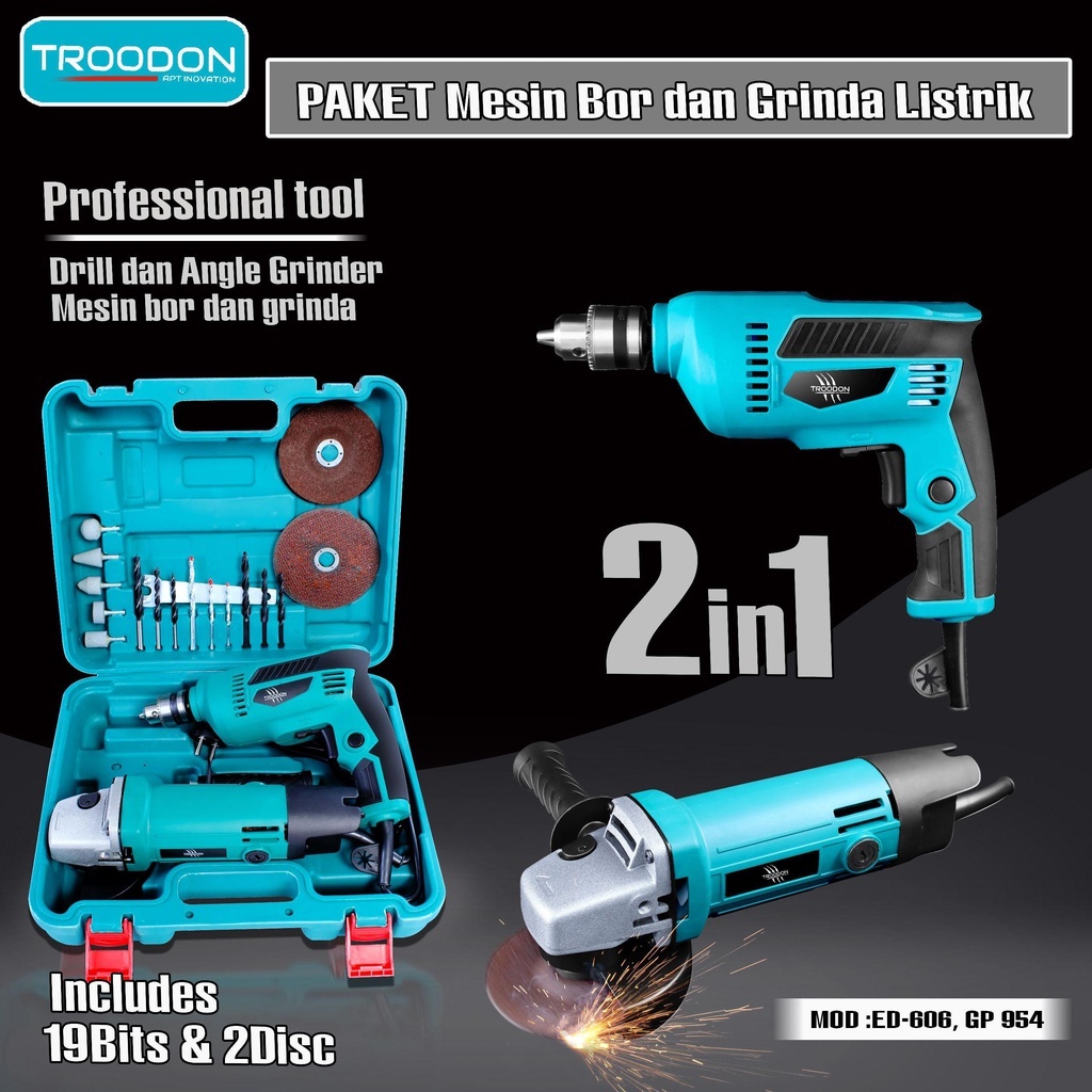 Jual Promo Lebih Kuat Dan Tahan Lama! Mesin Bor Listrik Murah Bor 10mm ...