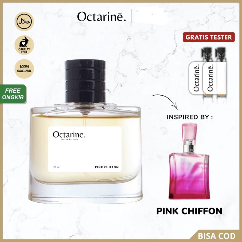 Jual Octarine Parfume Pink Chiffon 50ml | Shopee Indonesia