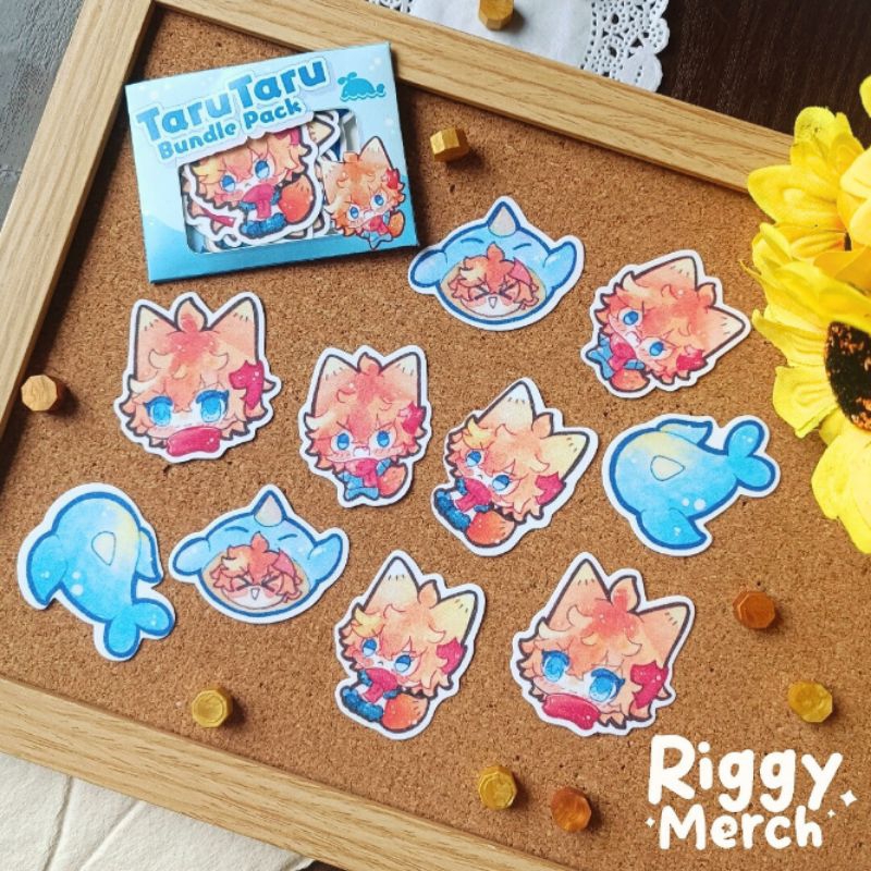 Jual (RiggyMerch) Taru-Taru Sticker Pack | Genshin Impact Childe ...
