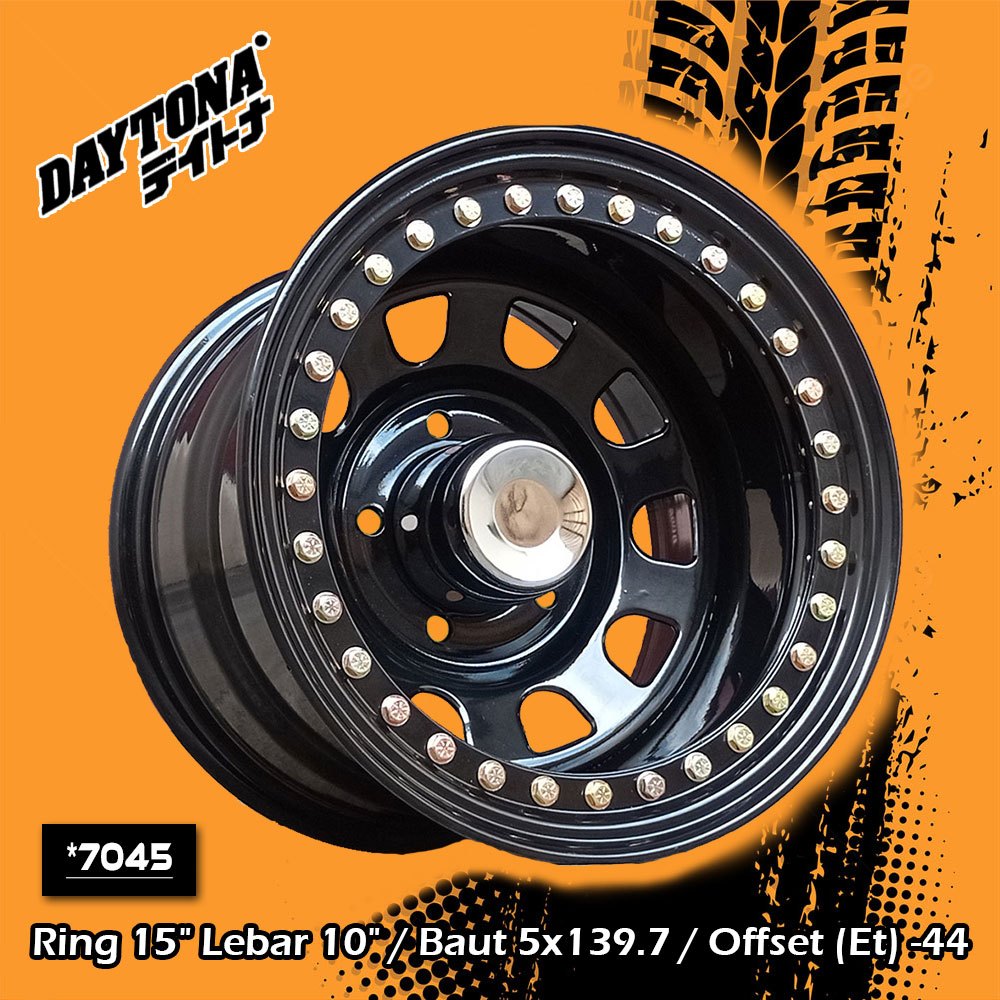 Jual Velg Mobil DAYTONA BEADLOCK R15 Ring 15 5x139.7 Lebar 10 Offroad ...