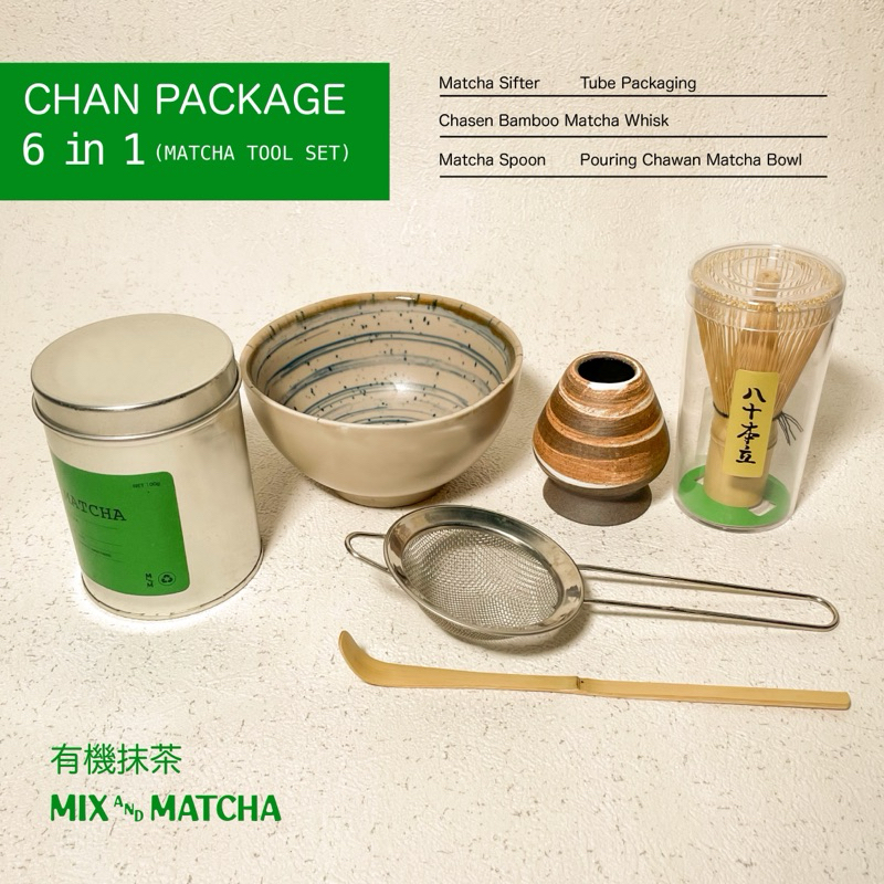 Jual MIX AND MATCHA - Chan Package - 6 in 1 Matcha Tools Set ...