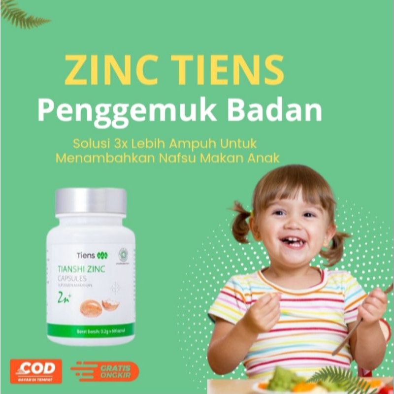 Jual Zinc Tiens Anak Penggemuk Badan Original Vitamin Penambah Nafsu ...