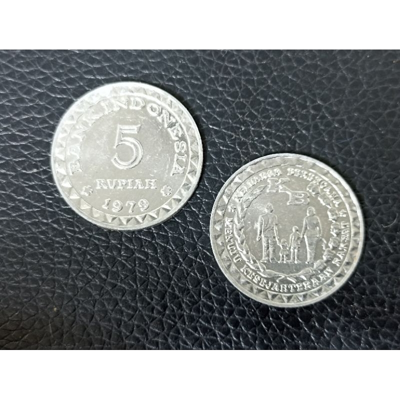 Jual uang kuno koin 5 rupiah kb kecil tahun 1979 | Shopee Indonesia