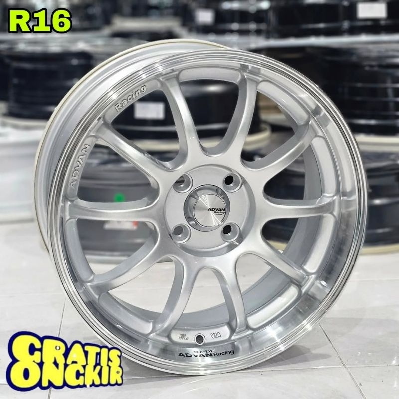 Jual velg racing ring 16 ADVAN RZ LEBAR 7 velg mobil r16 velg brio jazz city freed vios yaris ...