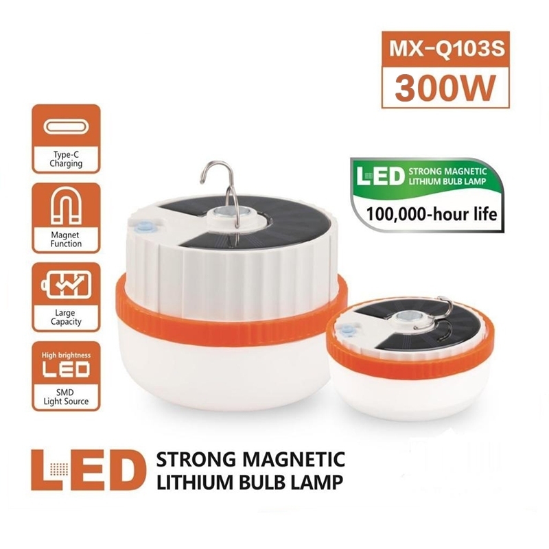 Jual Lampu Emergency Gantung Camping LED 300W Lamp Lampu Darurat Lampu Taman Q103 - richardmart ...