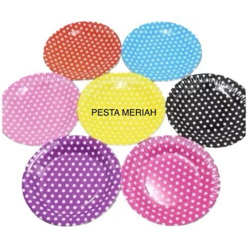 Jual REAL PICT!! PIRING KERTAS ULANG TAHUN KUALITAS PREMIUM DIAMETER ...