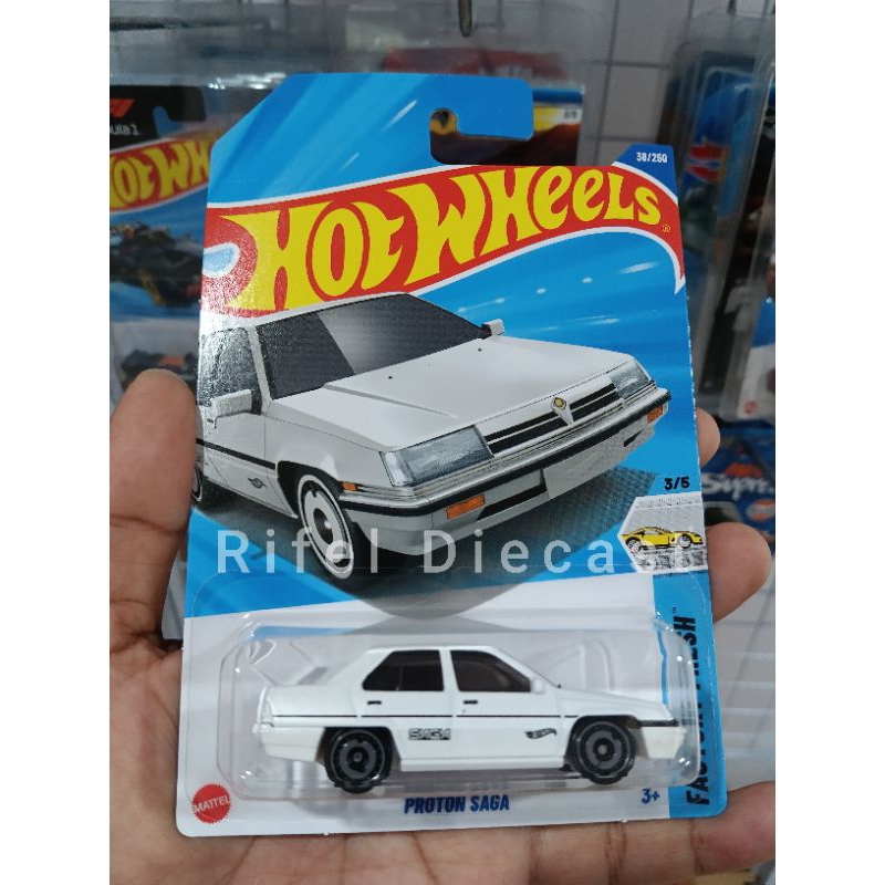 Jual Hot Wheels Proton Saga Putih | Shopee Indonesia